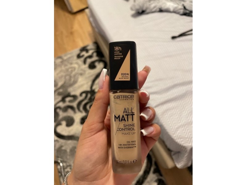 Catrice All Matt Shine Control - 020N - Neutral Nude