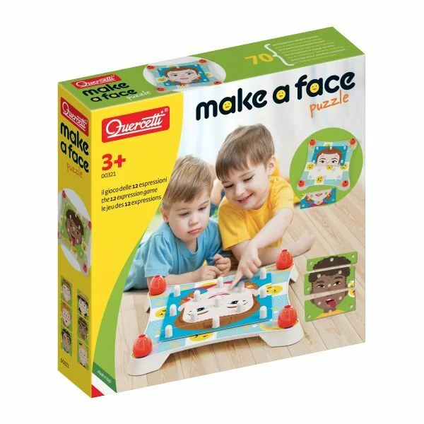 Edukativna igra Quercetti Make a Face Puzzle
Edukativna igra Quercetti Make a Face Puzzle