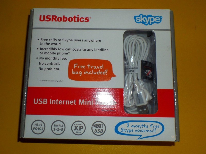 USB ROBOTICS SKYPE telefon - Novo