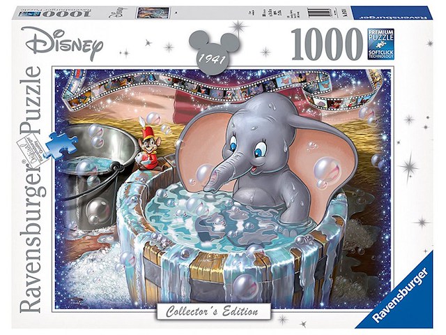 Ravensburger puzzle Disney - Dambo za kolekcionare 1000 delova