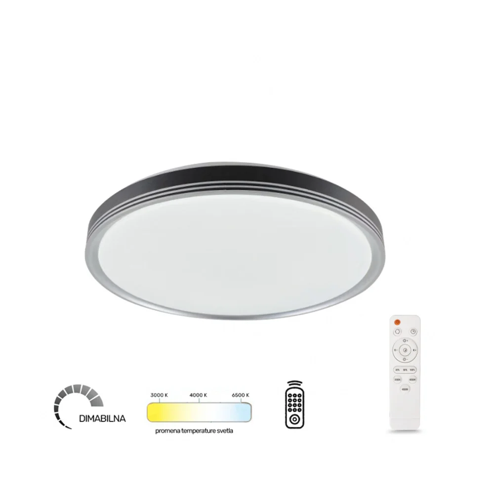 VESTA 667 LED PLAFONJERA 24W/48W CCT