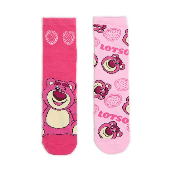 CROPP - PAKOVANJE OD 2 PARA ČARAPA LOTSO TOY STORY - PASTELNO PINK