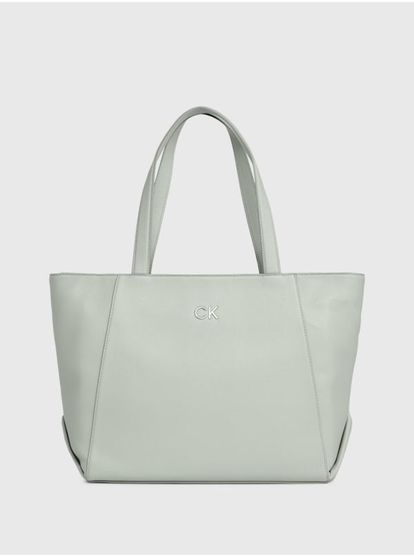 GREY WOMEN'S HANDBAG CALVIN KLEIN - WOMEN'S