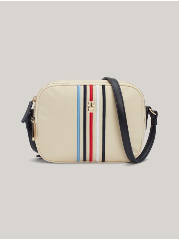 CREAM WOMEN'S CROSSBODY BAG TOMMY HILFIGER - WOMEN'S