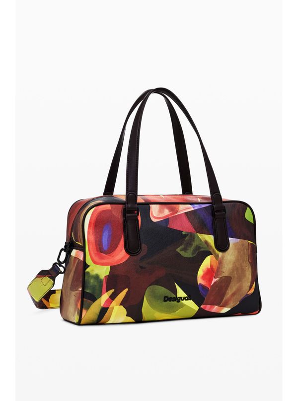 WOMEN'S PATTERNED HANDBAG DESIGUAL CAMO LACROIX - WOMEN'S