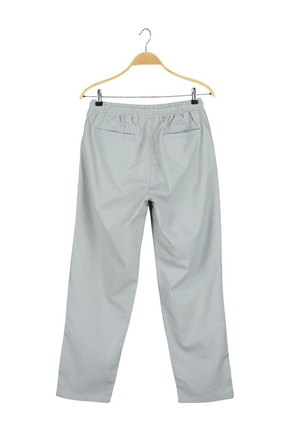 KOTON MEN'S CANVAS TROUSERS - 3SAM40113HW