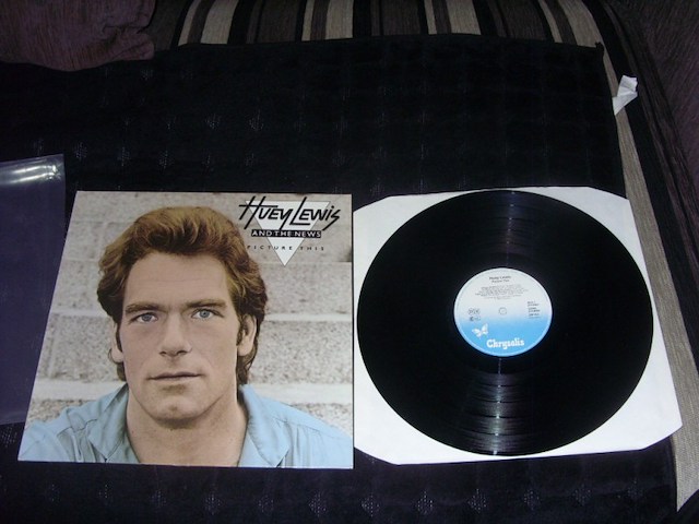 Huey Lewis And The News – Picture This LP Chrysalis EU