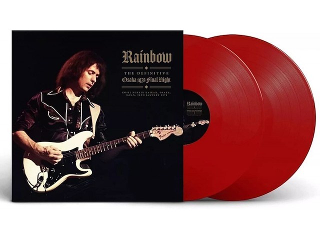 Rainbow - Osaka 1978, 2 x Coloured Vinyl LP