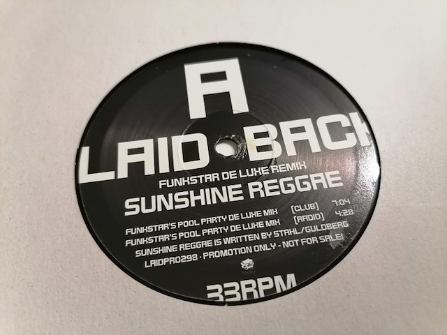 Laid Back ‎- Sunshine Reggae (Funkstar De Luxe Remix)