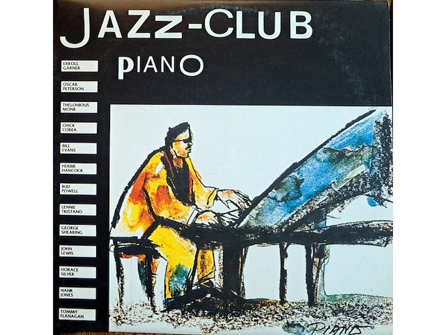 LP*: V/A - JAZZ-CLUB - PIANO (1990) NIKAD PUŠTEN, NOV