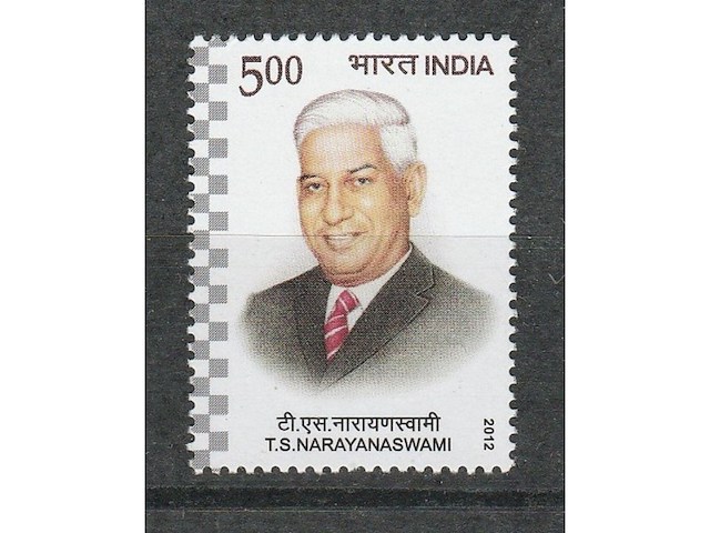 India - T. S. Narayanaswami  - 2012 **