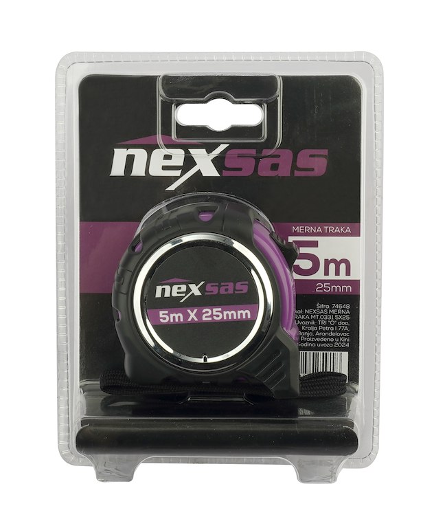 NEXSAS MERNA TRAKA MT.0331 5X25