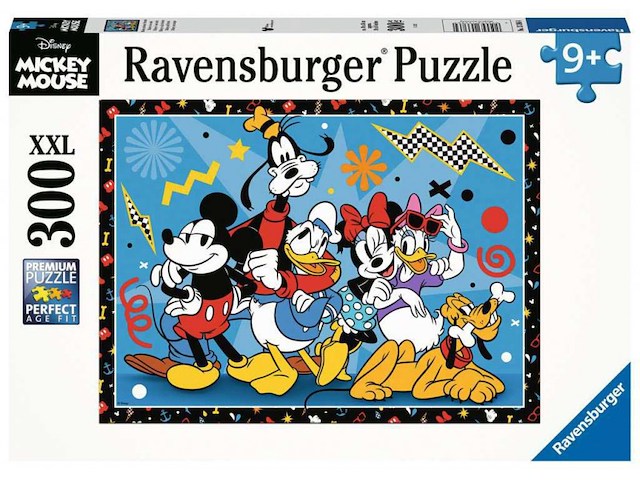 Puzle 300 delova Miki i prijatelji Ravensburger 13386