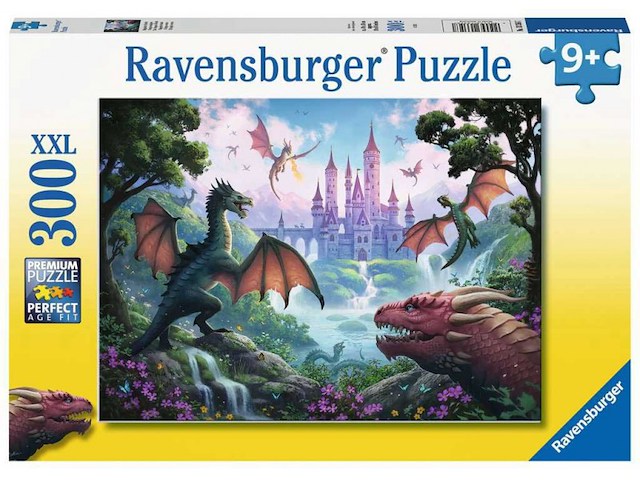 Puzzle 300 delova Zmajevo prokletstvo Ravensburger 13356