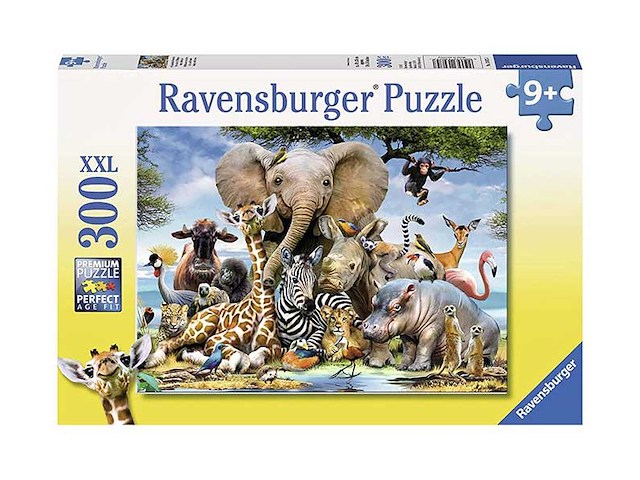 Puzle 300 delova - Afrički prijatelji - Ravensburger 13075