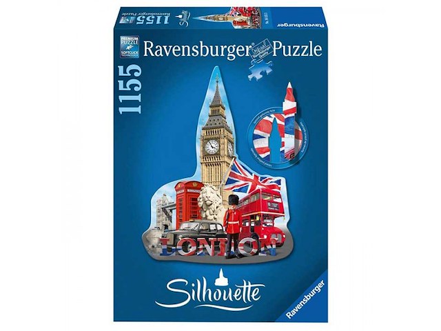 Slagalica 1155 delova - London - Ravensburger Silhouette 16155