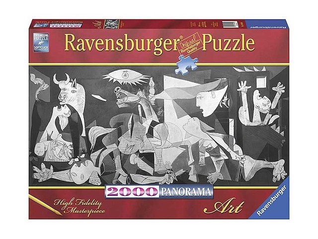 Puzzle 2000 delova - Gernika - Ravensburger Art Panorama 16690