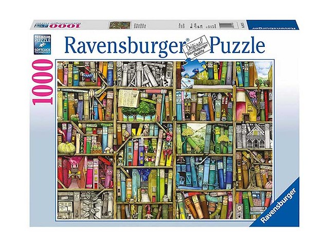 Ravensburger Puzzle 1000 delova - Čudesna biblioteka 19137