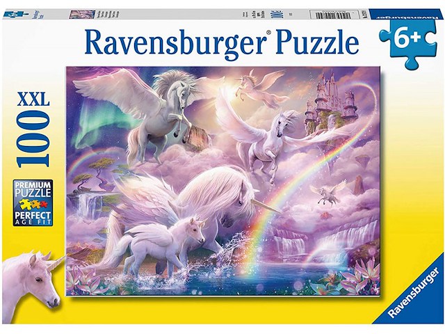 Ravensburger Slagalica 100 delova Pegazi i jednorozi 12979