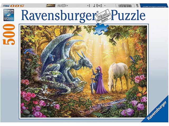 Ravensburger Puzzle Slagalica 500 - Šaptač zmajevima 16580