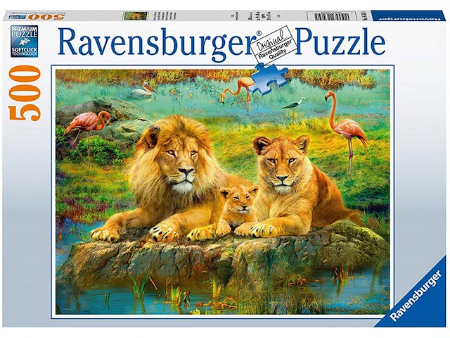 Ravensburger Puzzle Slagalica 500 - Lavovi u savani 16584