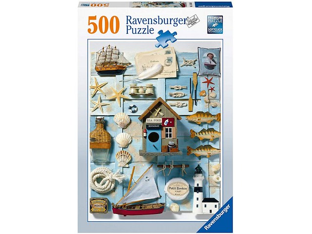 Ravensburger Puzzle Slagalica 500 - Morske uspomene 16588