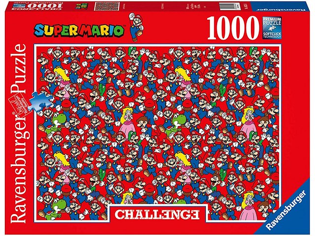 Ravensburger Puzzle Slagalica 1000 - Super Mario izazov 16525