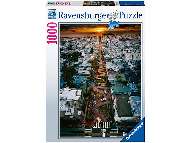 Ravensburger Puzzle Slagalica 1000 delova - Ulica Lombard, San Francisko 16732