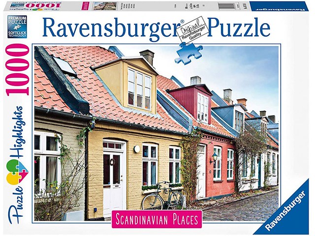 Ravensburger Puzzle Slagalica 1000 delova - Orhus, Danska 16741