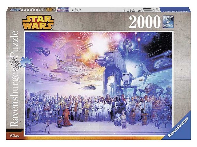 Ravensburger Puzle 2000 delova - Star Wars Univerzum 16701