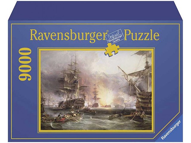 Puzzle 9000 delova -  Napad na Alžir - Džordž Čejmbers Ravensburger 17806