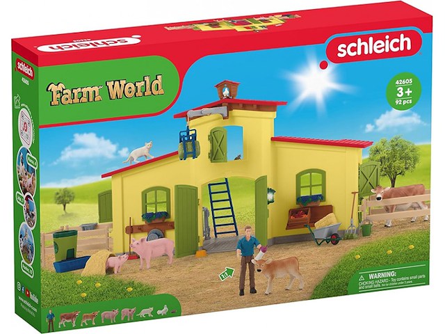 Schleich figure Domaće životinje - Velika farma sa životinjama 42605