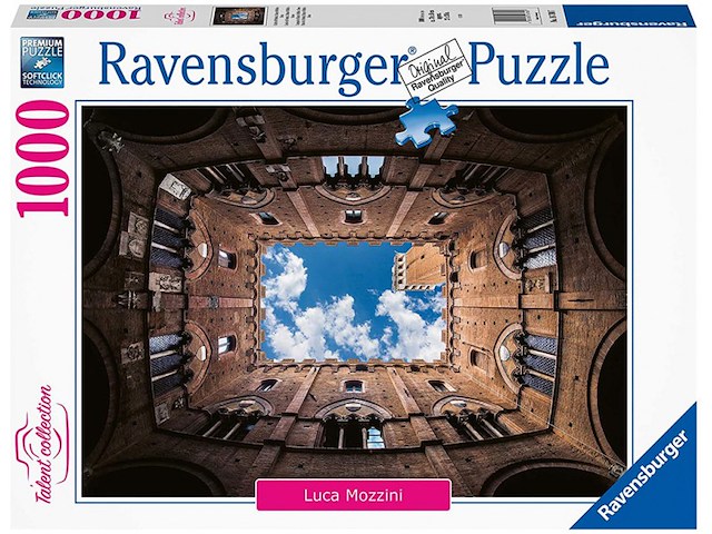 Ravensburger Puzzle 1000 delova - Dvorište Podeste u Sijeni 16780