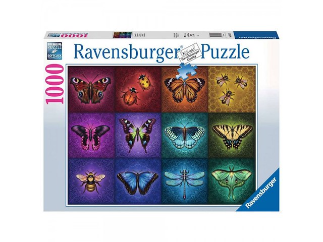 Ravensburger Puzzle 1000 delova - Krilata stvorenja