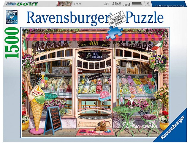 Ravensburger Slagalica 1500 delova - Prodavnica sladoleda 16221