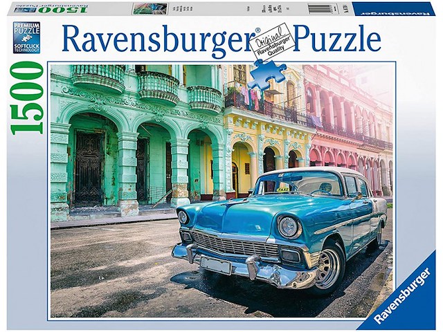 Ravensburger Slagalica 1500 delova - Kuba 16710