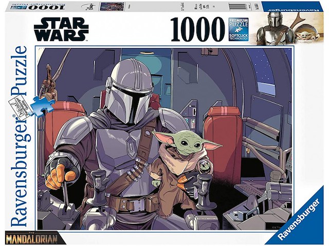 Ravensburger Slagalica 1000 delova - Star Wars Mandalorian 16565