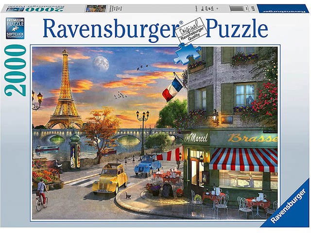 Ravensburger Slagalica 2000 delova - Veče u Parizu 16716