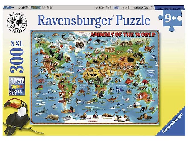 Ravensburger Puzzle 300 delova - Životinje sveta 13257