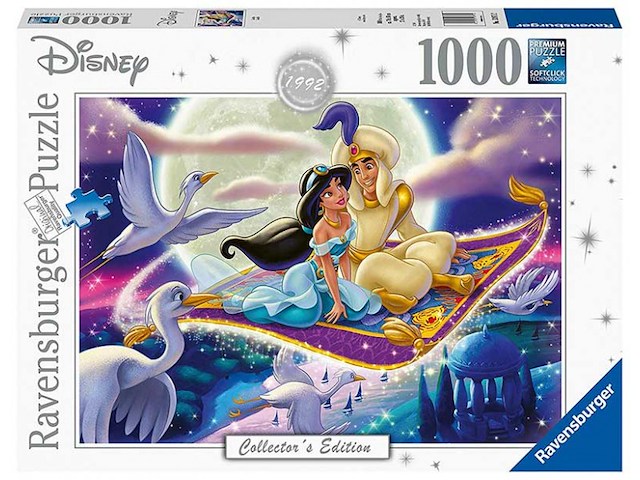 Ravensburger Puzzle 1000 delova - Dizni za kolekcionare - Aladin