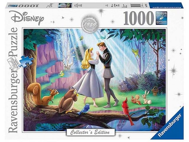 Ravensburger Puzzle 1000 delova - Dizni za kolekcionare - Uspavana lepotica 13974