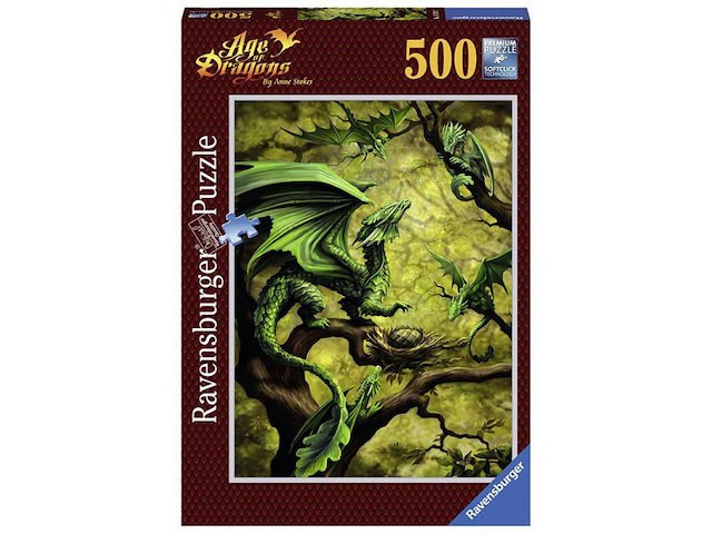 Ravensburger Puzzle 500 delova - Age of Dragons by Anne Stokes 14789