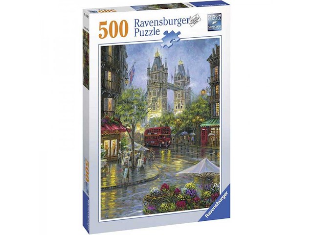 Ravensburger Puzzle 500 delova - Piktoreskni London 14812