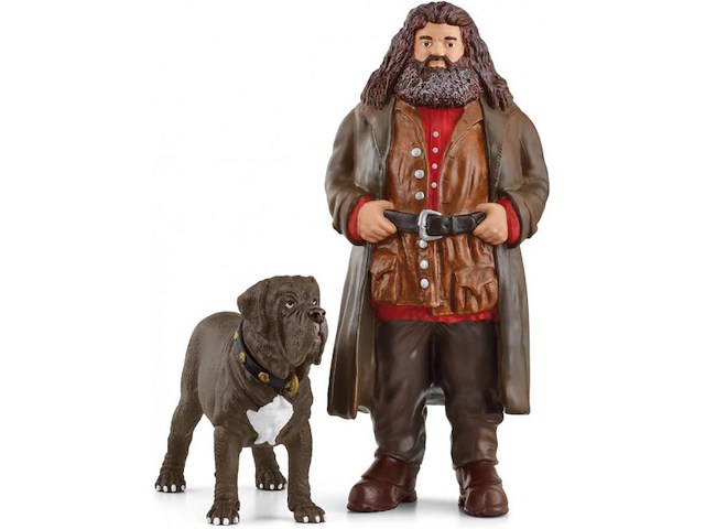 Schleich® Harry Potter™ figure Hagrid i pas Feng 42638