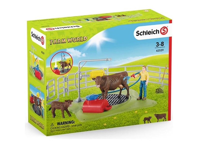 Schleich figurice Domaće životinje - Kupanje krava 42529