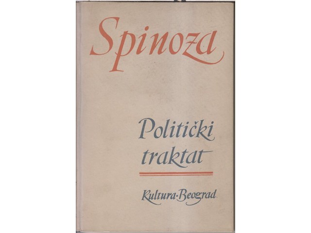 SPINOZA / POLITIČKI TRAKTAT