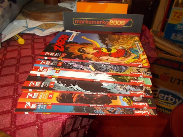 Zagor Korijeni komplet 1-6 u boji