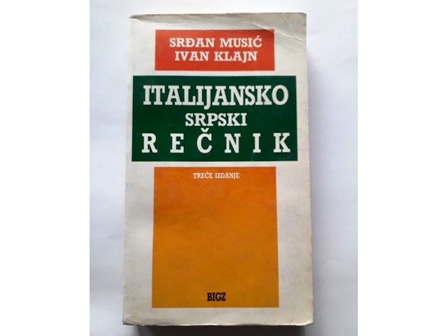 Italijansko Srpski rečnik