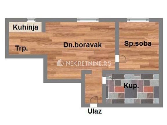 - 32m2 Jednoiposoban - Somborski Bulevar -