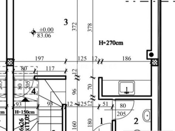 KLISA, 65m2, Trosoban-Duplex sa pdv